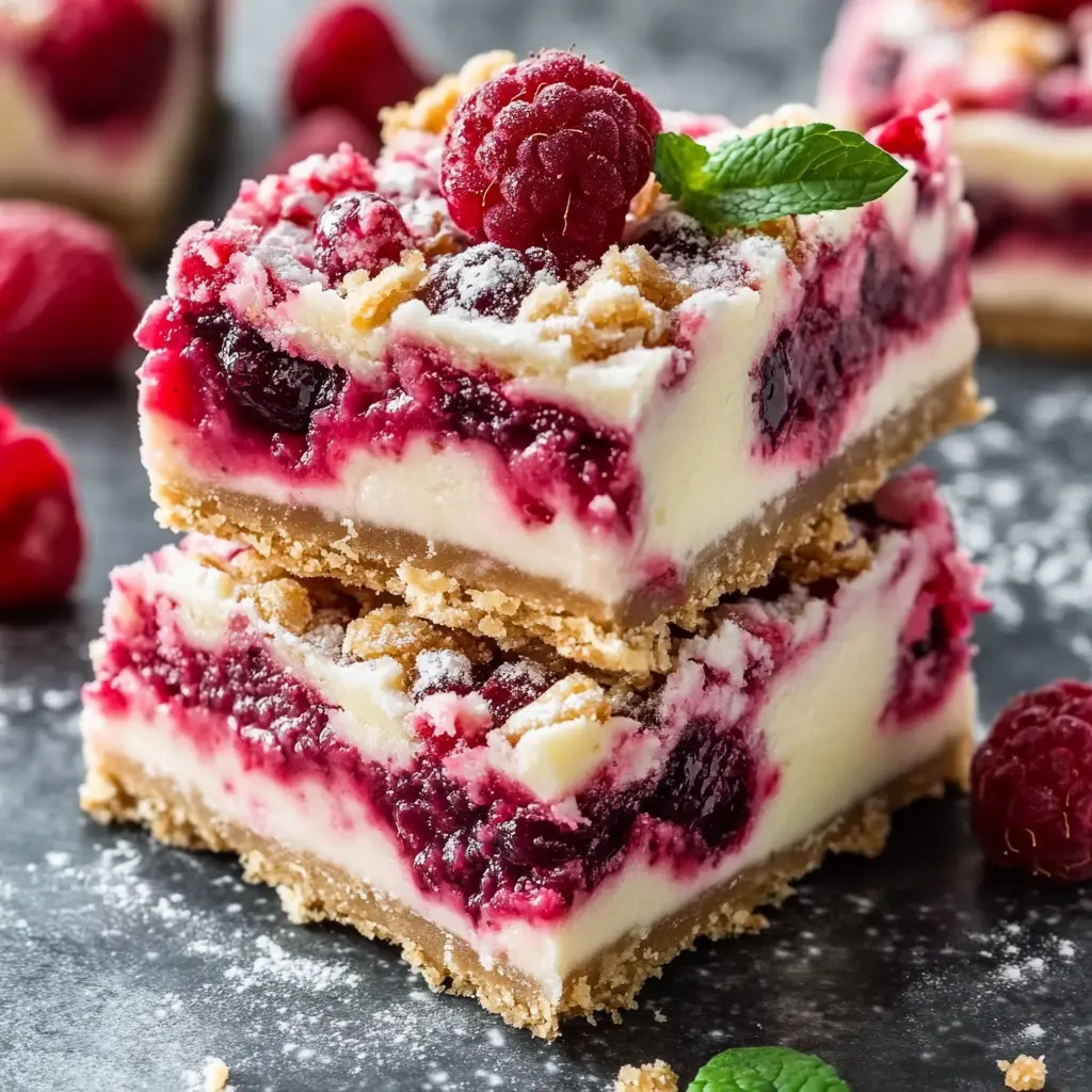 Raspberry Cheesecake Bars: Delicious Homemade Recipe