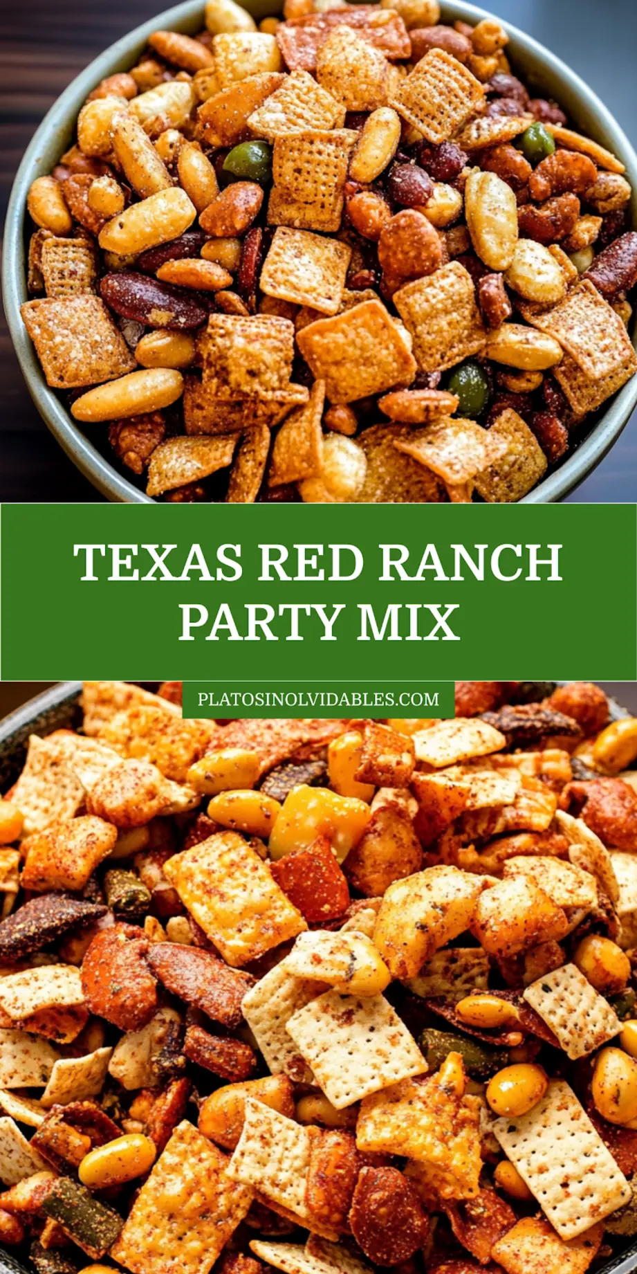 Texas Red Ranch Party Mix Recipe Easy and Irresistible